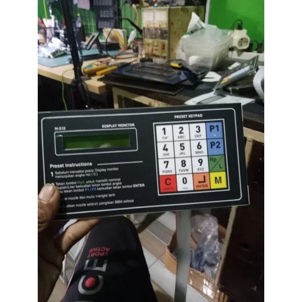 Jual Tombol Keypad Combo Custom Untuk Pom Mini Pertamini | Shopee Indonesia