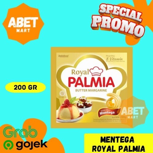 Jual Royal Palmia Mentega Butter Margarine Kemasan 200Gr - 200 Gr ...