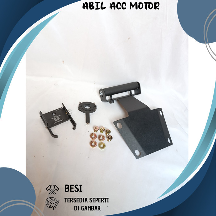 Jual PAKET HOLDER HP BREKET BRACKET GPS HOLDER HP MOTOR CB150X CB X CB ...