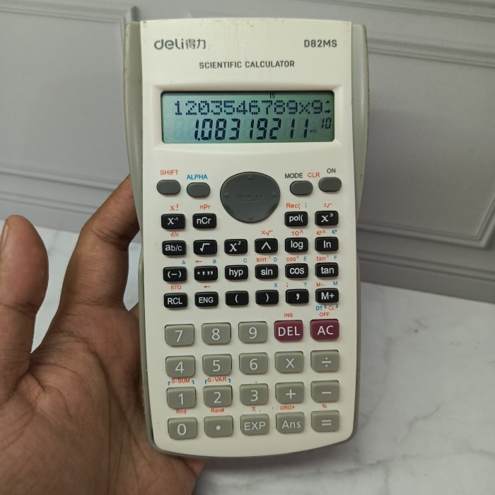 Jual Kalkulator Scientific Deli D82ms | Shopee Indonesia