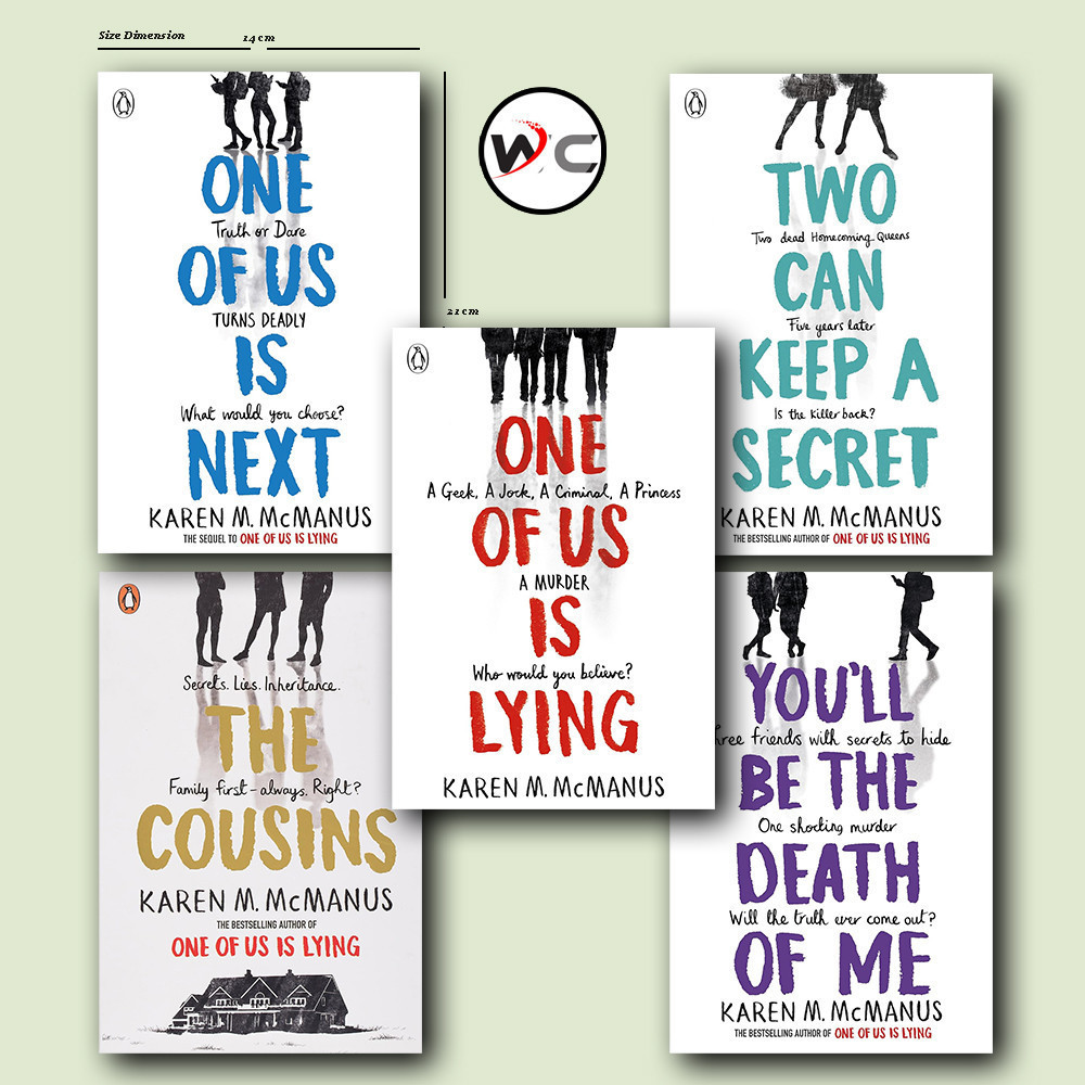 Jual Karen McManus Books Collection Set (One Of Us Is Lying, One Of Us ...