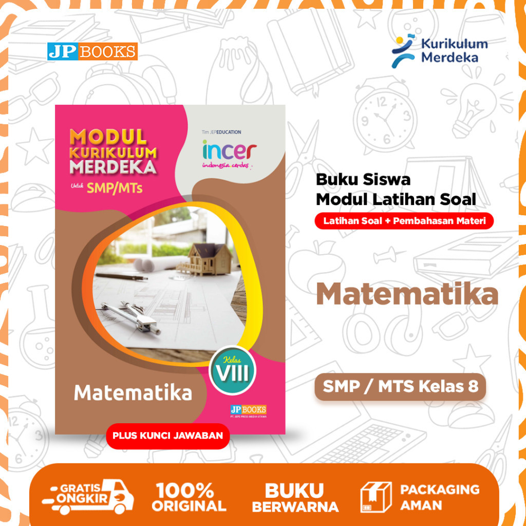 Jual JP Books – Buku Siswa Sekolah Modul Latihan Soal Kurmer Incer ...