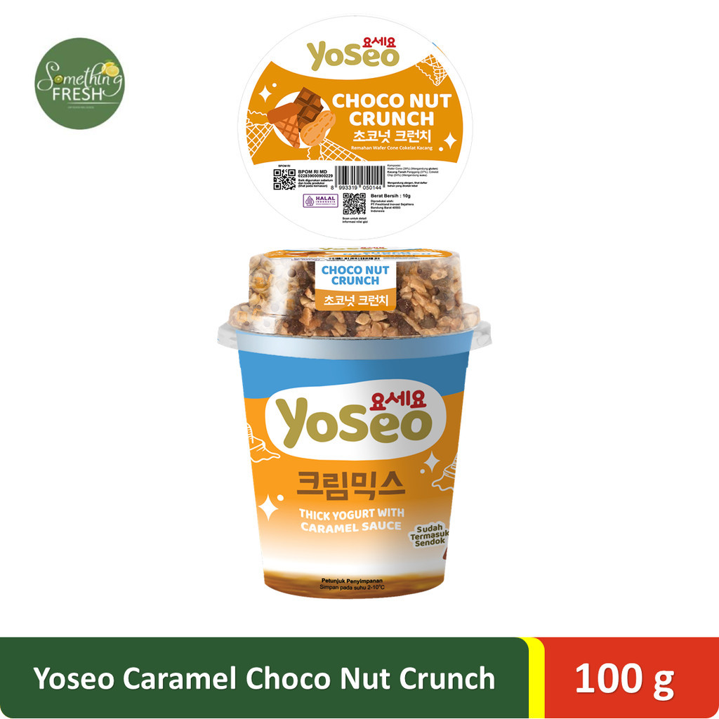 Jual Yoseo CreaMix Caramel Topping Choco Nut Crunch | Shopee Indonesia