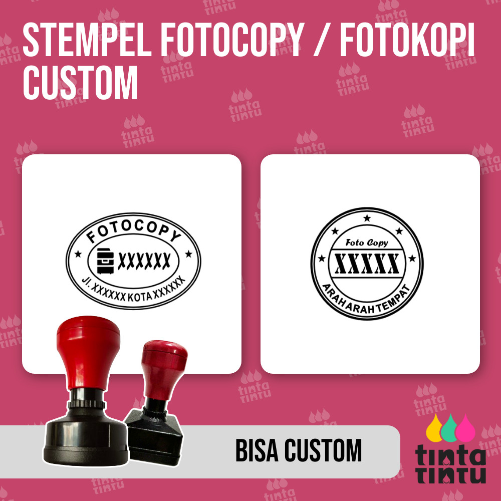 Jual Stempel Fotocopy / Fotokopi Custom | Shopee Indonesia