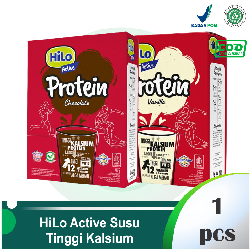 Jual HiLo Active 250 gram - Susu Tinggi Kalsium Rendah Lemak | Shopee ...