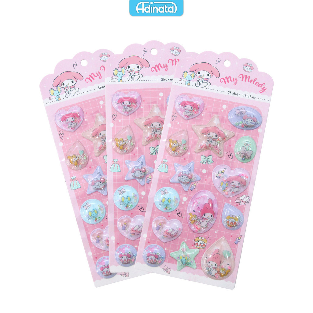 Jual My Melody Shaker Stickers 2413-6128 - Adinata / Sticker | Shopee ...