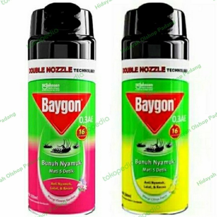 Jual BAYGON SEMPROT 200 ML OBAT NYAMUK AEROSOL SPRAY (GOSEND ONLY ...