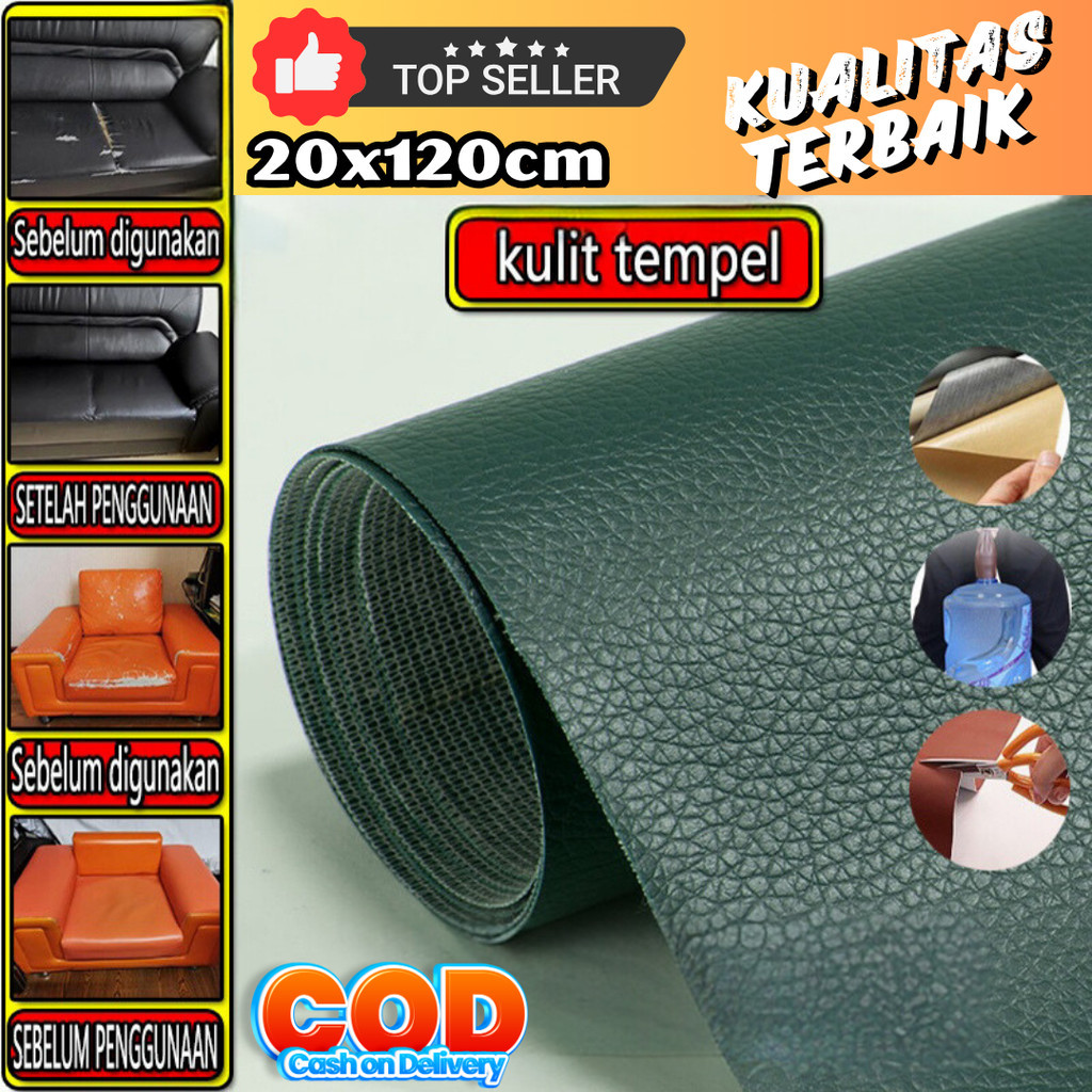Jual Sticker Kulit PU | Leather Sticker Cover Perbaikan kulit yang rusak/kulit sofa yang terbuat ...