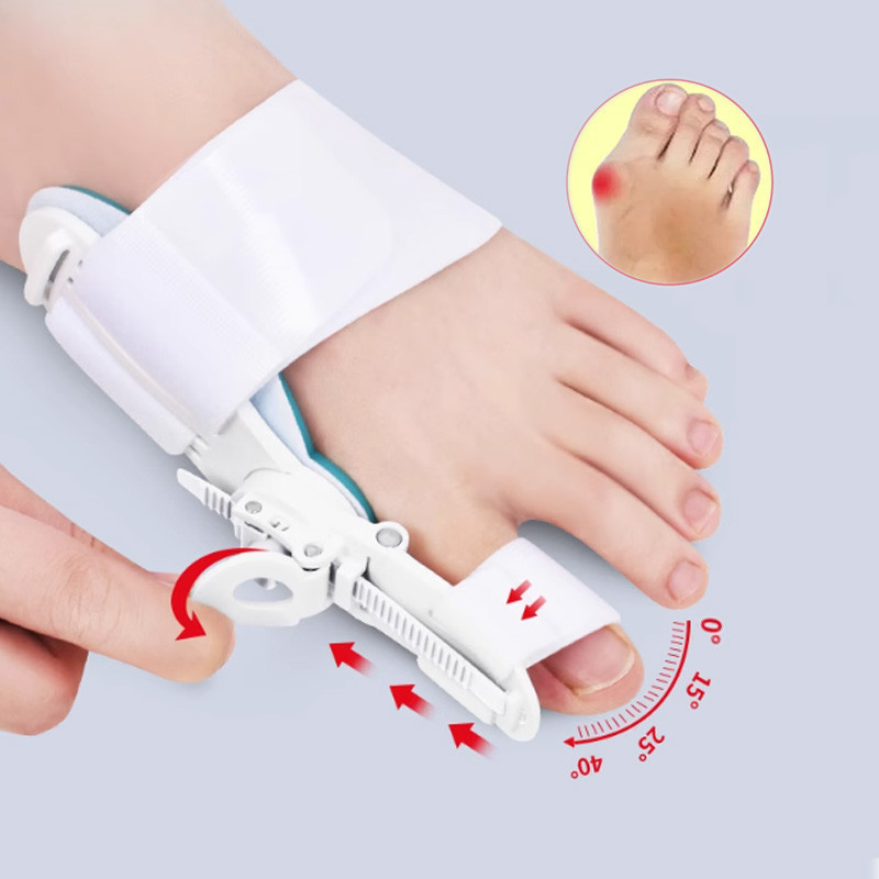 Jual Hallux Valgus Corrector Bunions Foot Fingers Separators For Toe ...