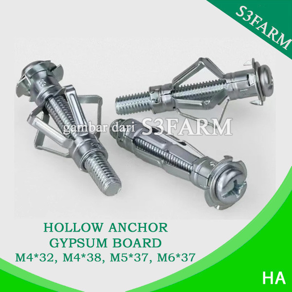 Jual Jack Nut Rivet Plat Metal Mur Baut Drat Sekrup Fisher Skrup Gypsum ...