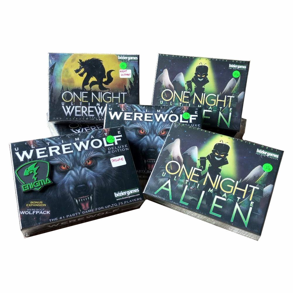 Jual ONE NIGHT ULTIMATE WEREWOLF BOARD GAME - CARD GAME - ENIGMAZONE ...