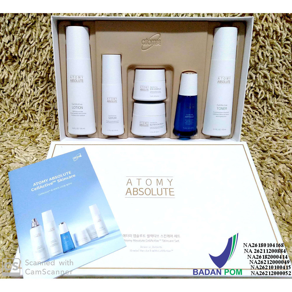 Jual Atomy Absolute skincare SET | atomy Absolute set | ATOMY Absolute ...