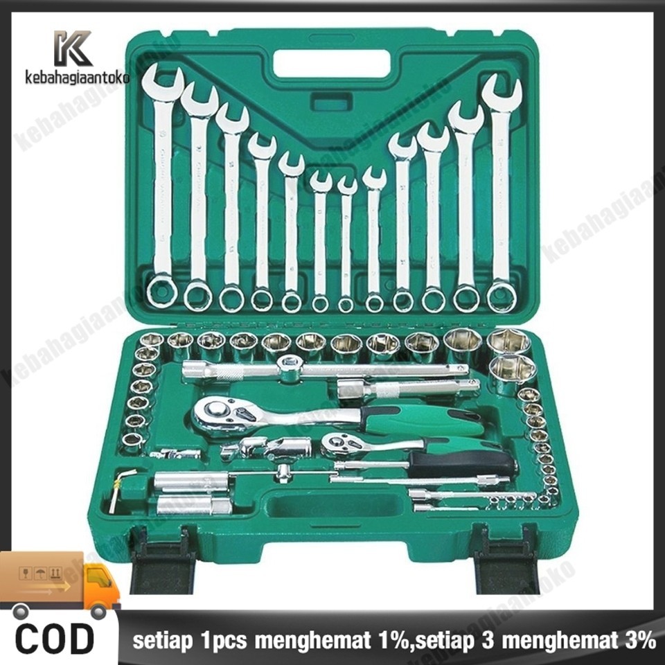 Jual Kunci Sok Set 37pcs Kunci Shock Set Lengkap Kunci Mata Sok 37 PCS ...