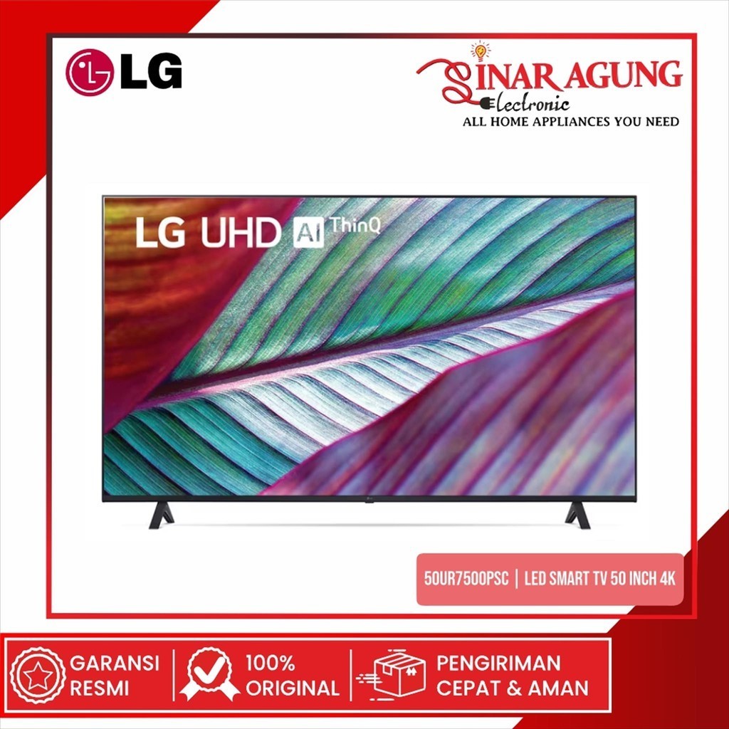 Jual LG 50UR7500PSC / 50-UR7500PSC LED SMART TV 50 INCH 4K - GARANSI RESMI | Shopee Indonesia