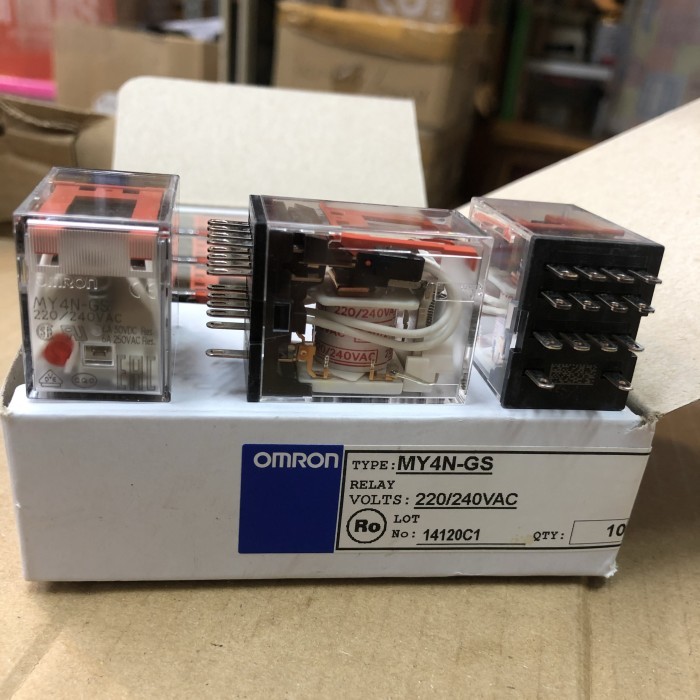 Jual TC99 Relay omron MY4N-GS 220v AC | Shopee Indonesia