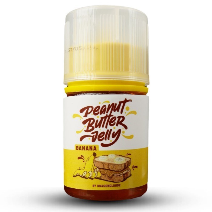 Jual Dragon Cloudz Peanut Butter Jelly V2 BANANA 60ML by Dragon Cloudz Liquid PBJ Vape | Shopee ...