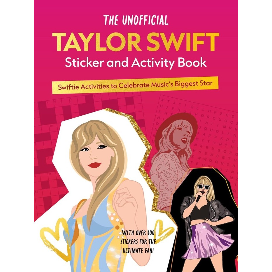 Jual The Unofficial Taylor Swift Sticker and Activity Book: Swiftie ...