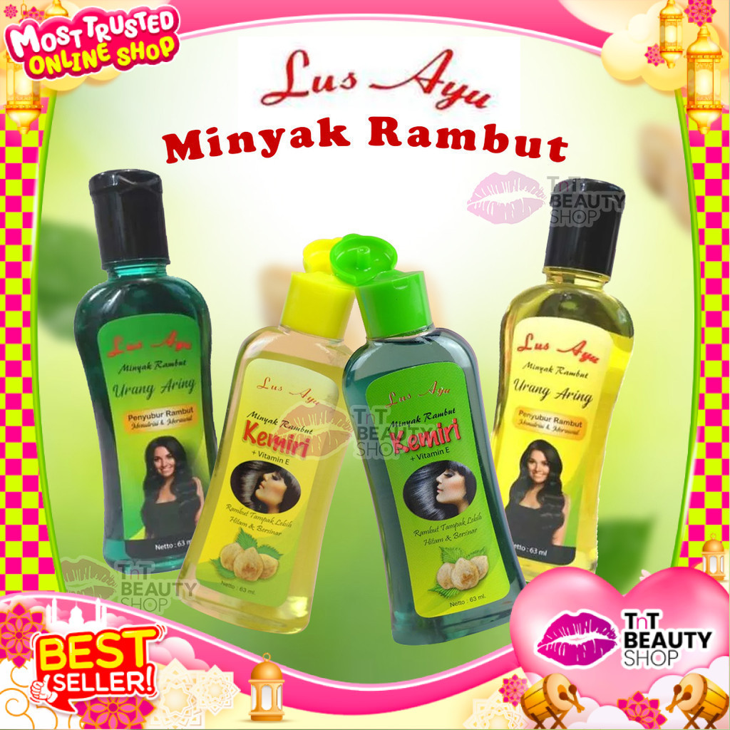 Jual LUS AYU SERIES / MINYAK KEMIRI 63ML / URANG ARING 63 ML | PENYUBUR ...