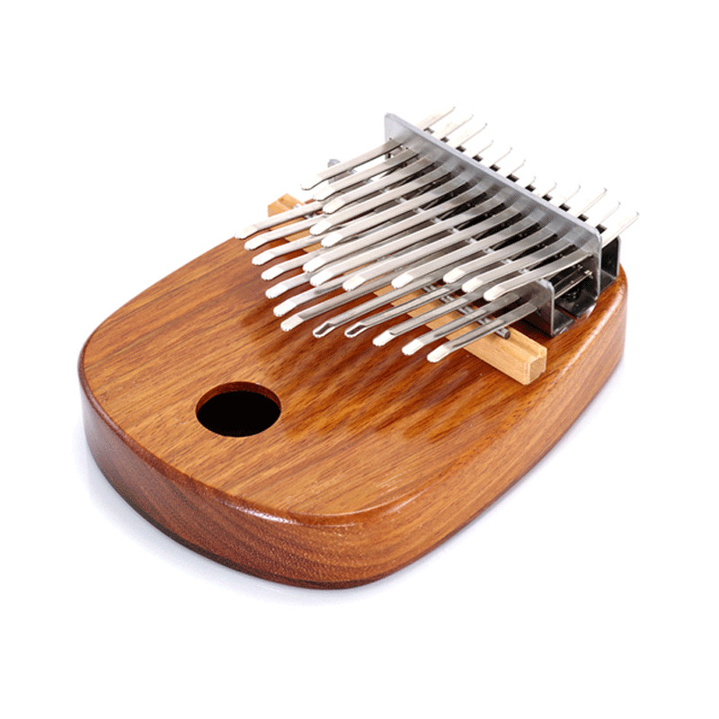Jual Kalimba bag xylophone Double row thumb piano 24keys professional ...
