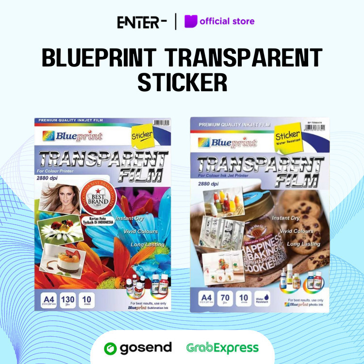Jual KERTAS STICKER Transparan A4 | Shopee Indonesia