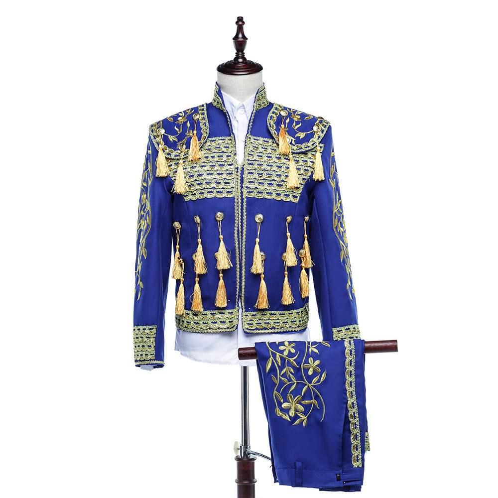 Jual Men Spanish Matador Spain Bullfighter Cosplay Medieval Luxury ...