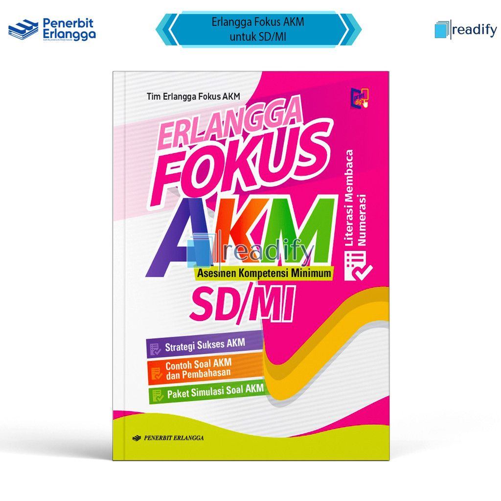 Jual Erlangga Fokus AKM (Asesmen Kompetensi Minimum) SD/MI | Shopee Indonesia