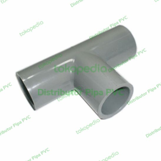 Jual NB91 Tee PVC 1-1/2 inch AW T Sambung Fitting Paralon PVC Pipa PVC | Shopee Indonesia