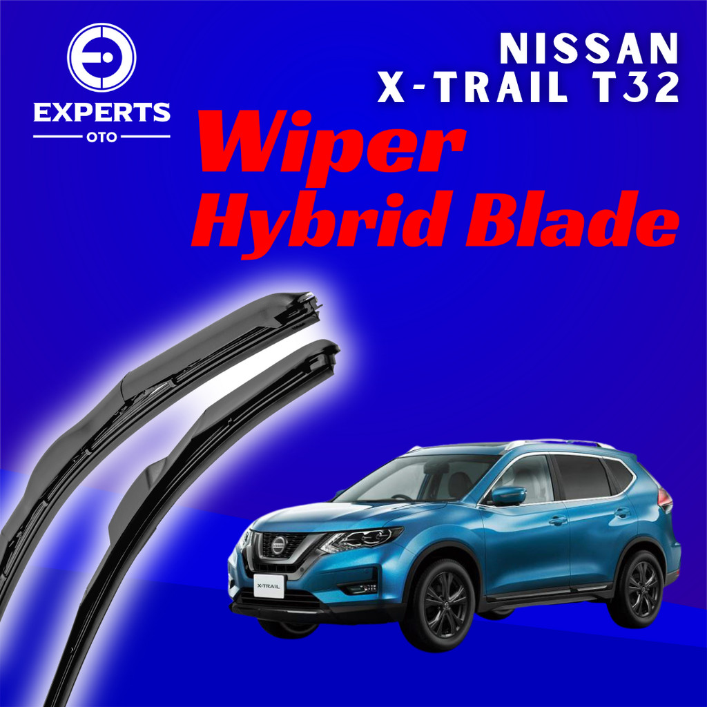 Jual Wiper Hybrid Blade Nissan X-Trail Xtrail T32 1Set (Kiri dan Kanan ...