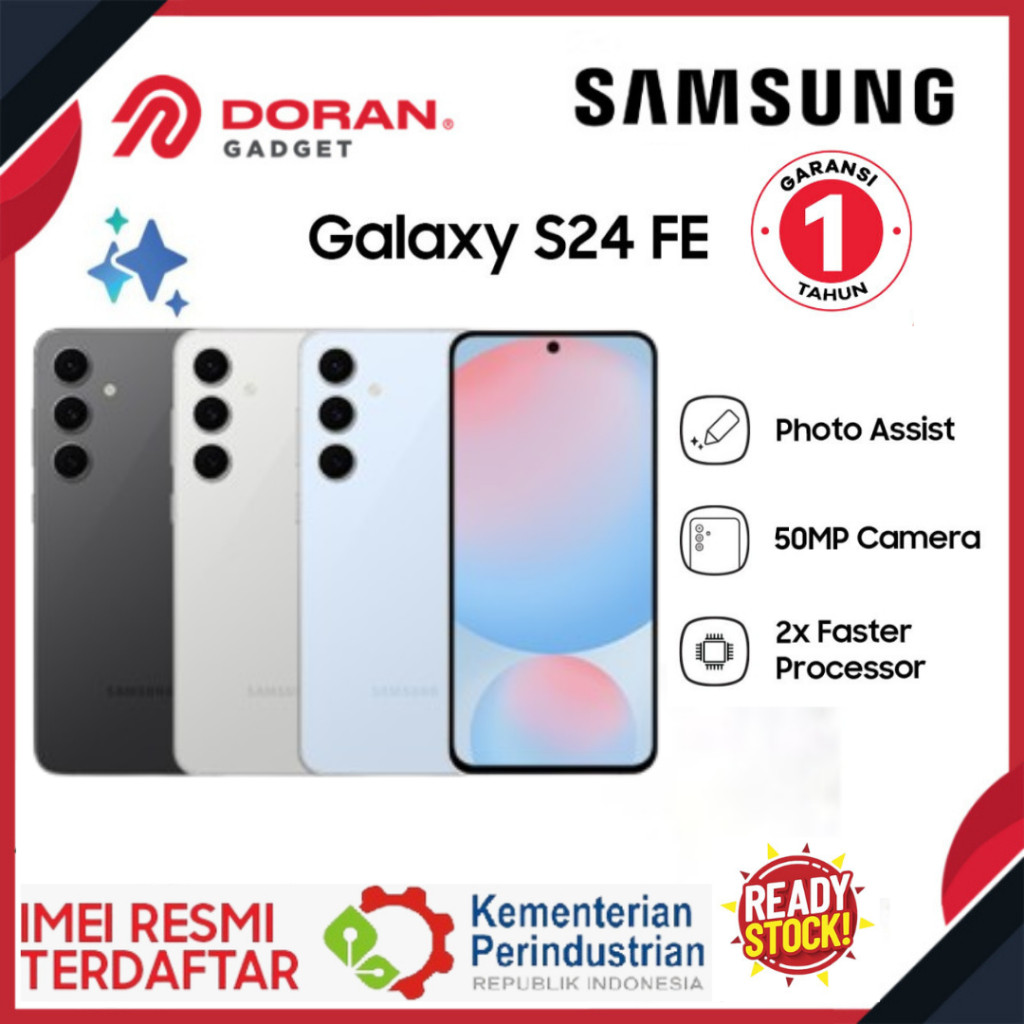 Jual Samsung Galaxy S24 FE with Pro Visual Engine Dynamic AMOLED 50MP ...