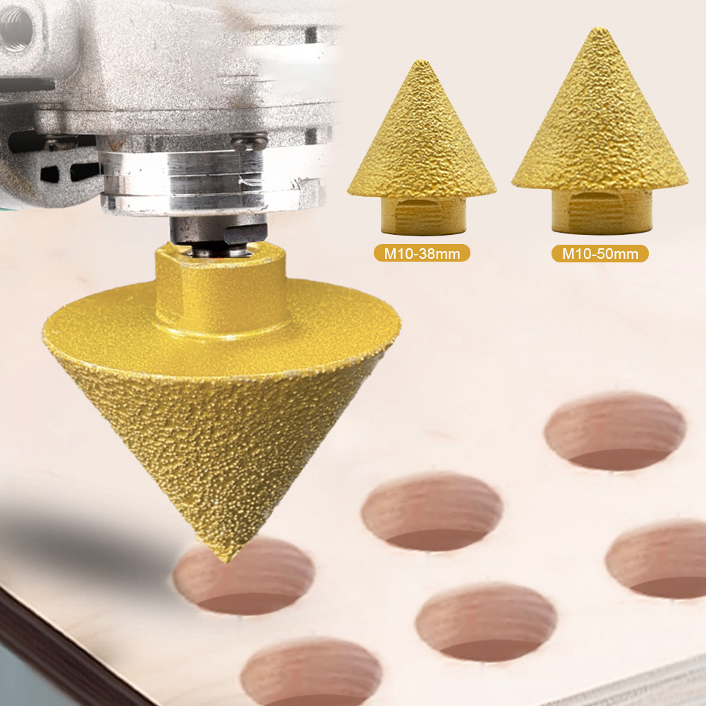 Jual Mata CNC Router 38/50mm Diamond Chamfer Profil Batu Granit Marmer ...