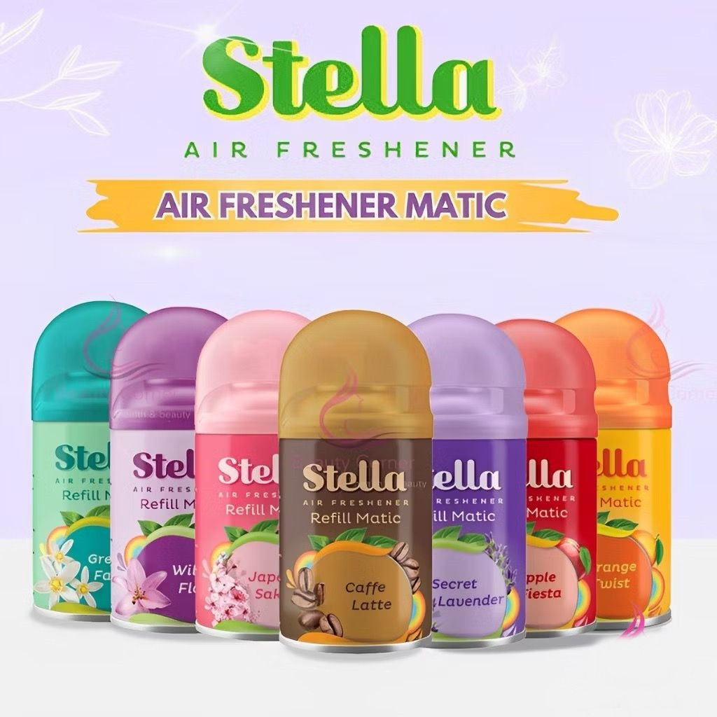 Jual MFI - Stella Air Freshener Refill Matic | Netto 160mL | Aroma Isi ...