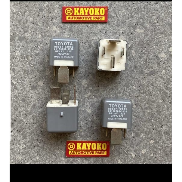 Jual RELAY 12V TOYOTA INNOVA/AVANZA/FORTUNER/YARIS/VIOS/HILUX | Shopee ...