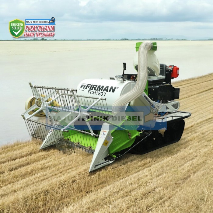 Jual Mesin Panen Pemanen Padi / Combine Harvester Firman FCH 1207 ...