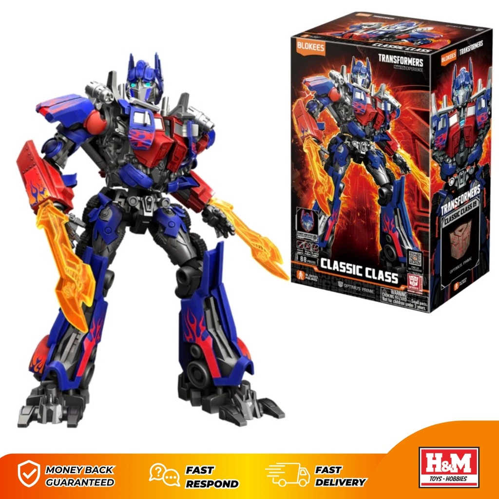 Jual Blokees Transformers Classic Class Optimus Prime - CC-09 ...