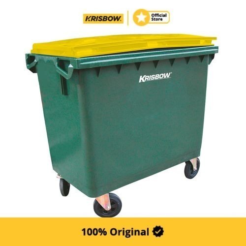 Jual Krisbow 660 Ltr Tempat Sampah - Hijau | Shopee Indonesia