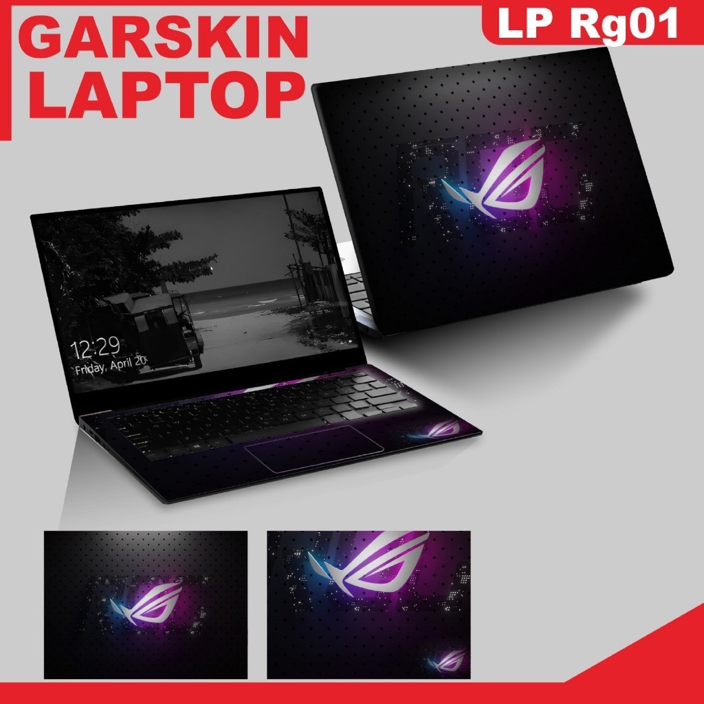 Jual Sticker Laptop Motif Keren Hitam Cover Protector Notebook Skin ...