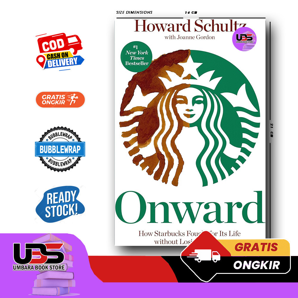 Jual Onward - Howard Schultz (English) | Shopee Indonesia