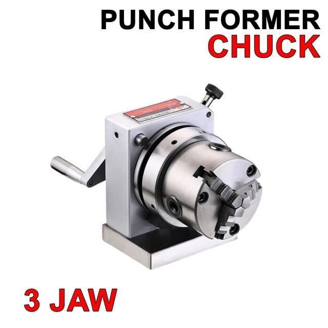 Jual Punch Former 4 Inch Dividing Chuck Bubut 3 Jaw Shaper 4" Grinding ...