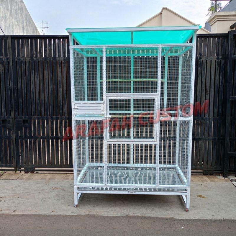 Jual KAWAT TEBAL Sangkar Kandang Ternak Koloni Aviary Burung Nuri ...