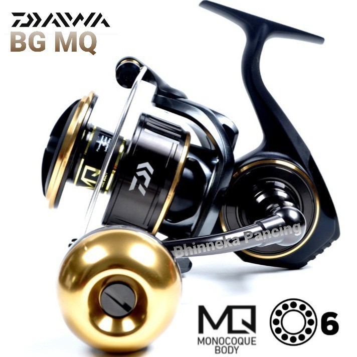 Jual Reel Daiwa BG MQ ARK | 5000D-H-ARK | 6000D-H-ARK | 8000H-ARK | 10000H-ARK | Monocoque ...