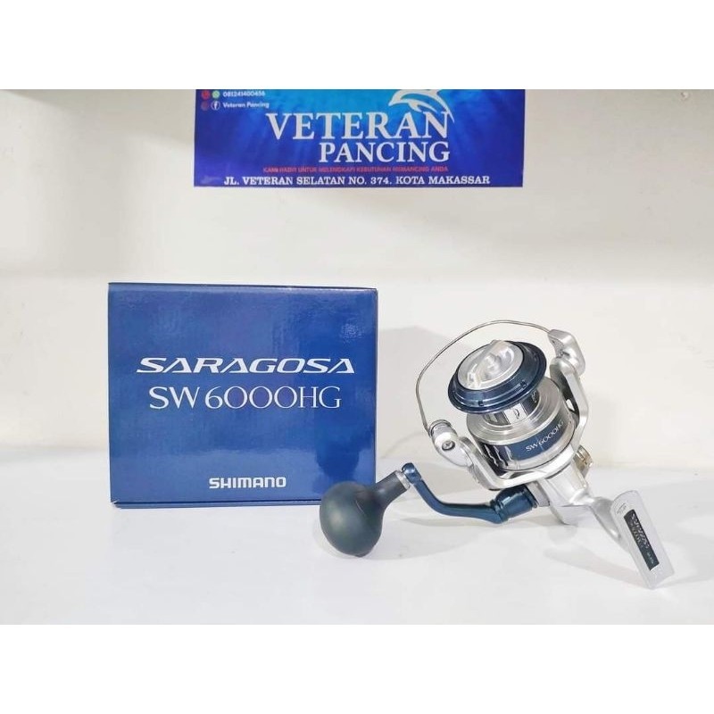 Jual Reel Shimano SARAGOSA 6000HG (2020) | Shopee Indonesia