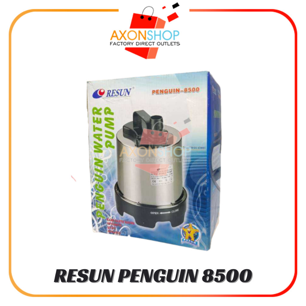Jual Pompa Air Resun Penguin 8500 Water Pump Submersible Vertical Celup ...