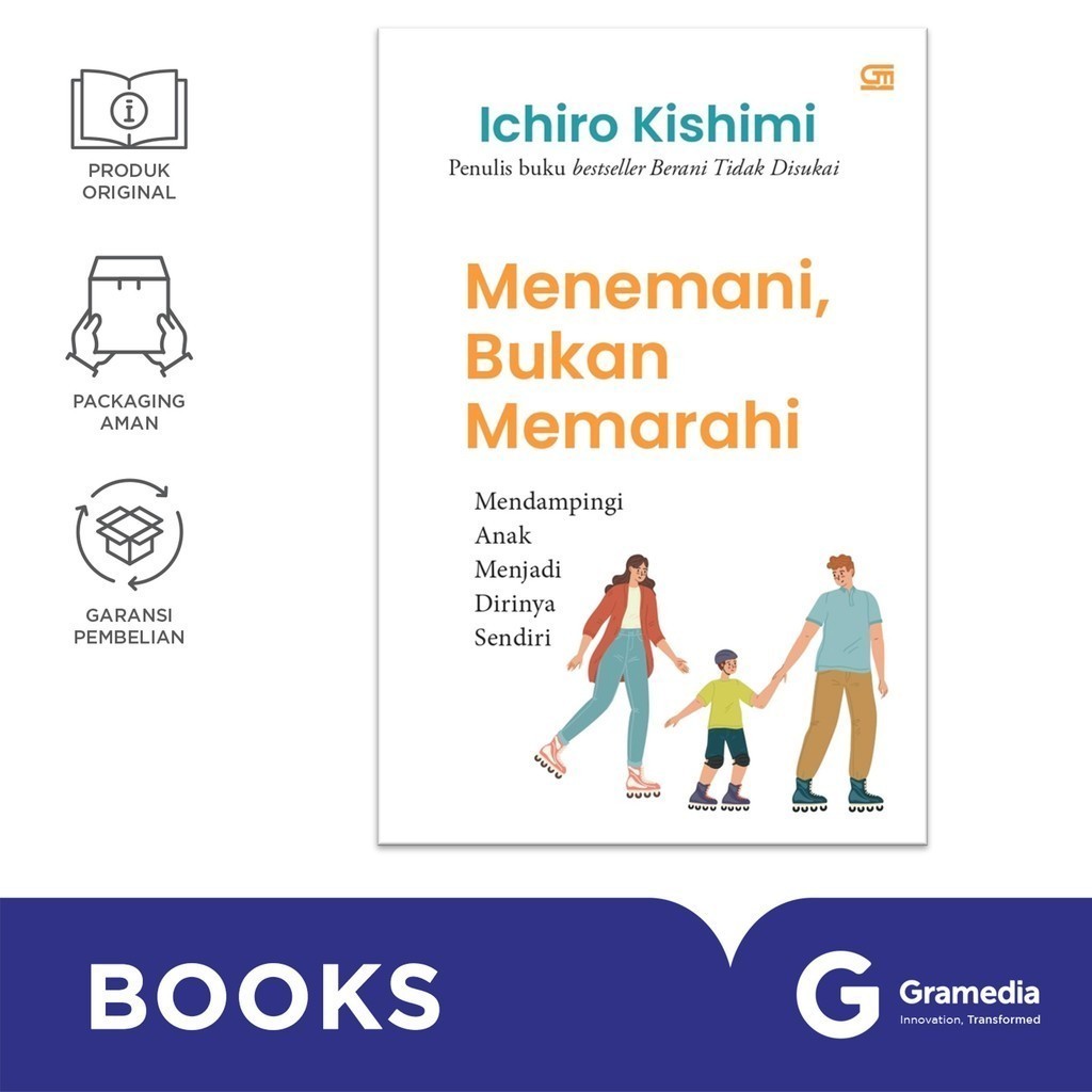 Jual Buku Menemani, Bukan Memarahi (Ichiro Kishimi) | Shopee Indonesia