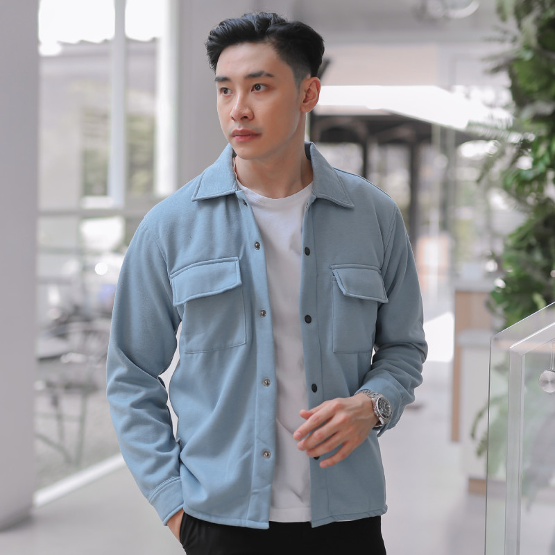 Jual Shacket Jacket - Jacket Pria Fleece Civity Original | Shopee Indonesia
