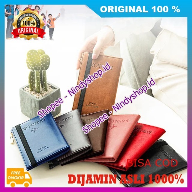 Jual Dompet Kartu Kulit Pemblokiran RFID Tempat Dokumen RFID Tempat ...