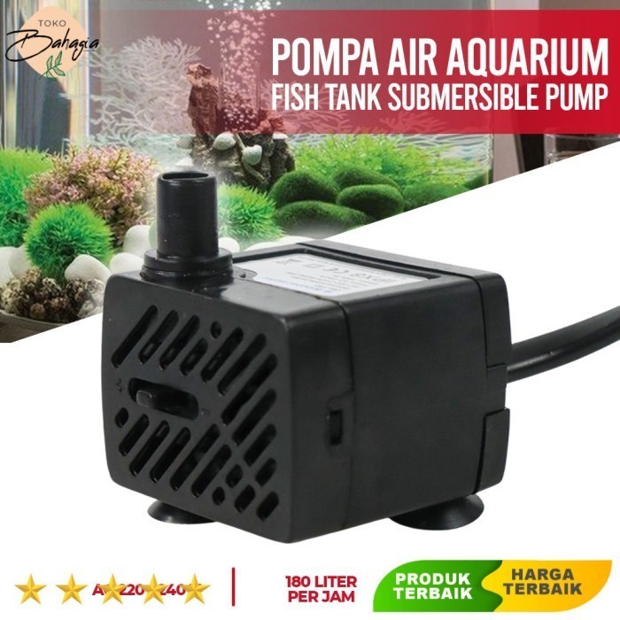 Jual Pompa Air Aquarium Ikan Submersible Pump Fish Tank - Dong Hong ...