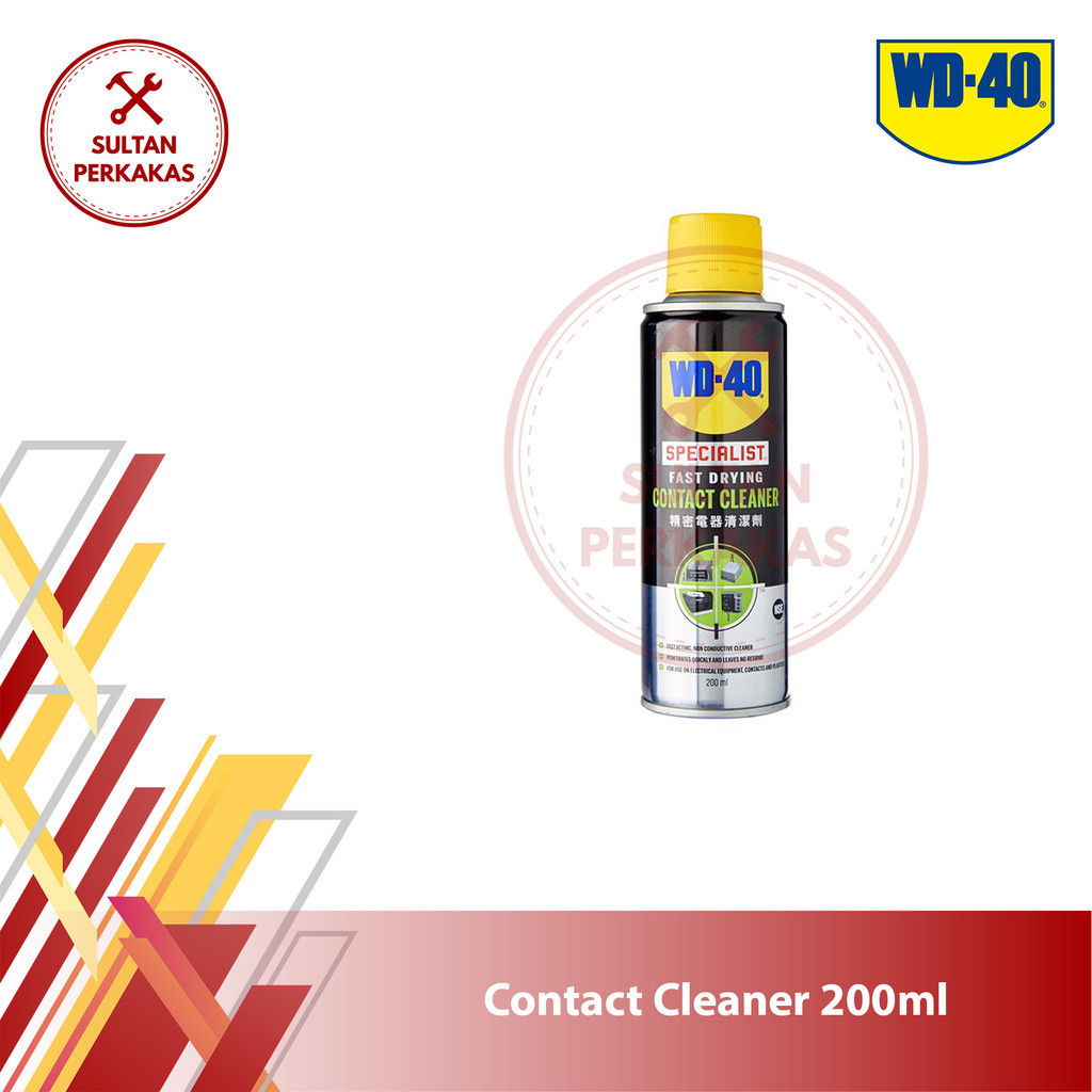 Jual WD40 / WD 40 Specialist Contact Cleaner 200ml | Shopee Indonesia