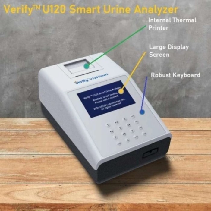 Jual Urine Analyzer Verify U120 Alat Urinalysis | Shopee Indonesia