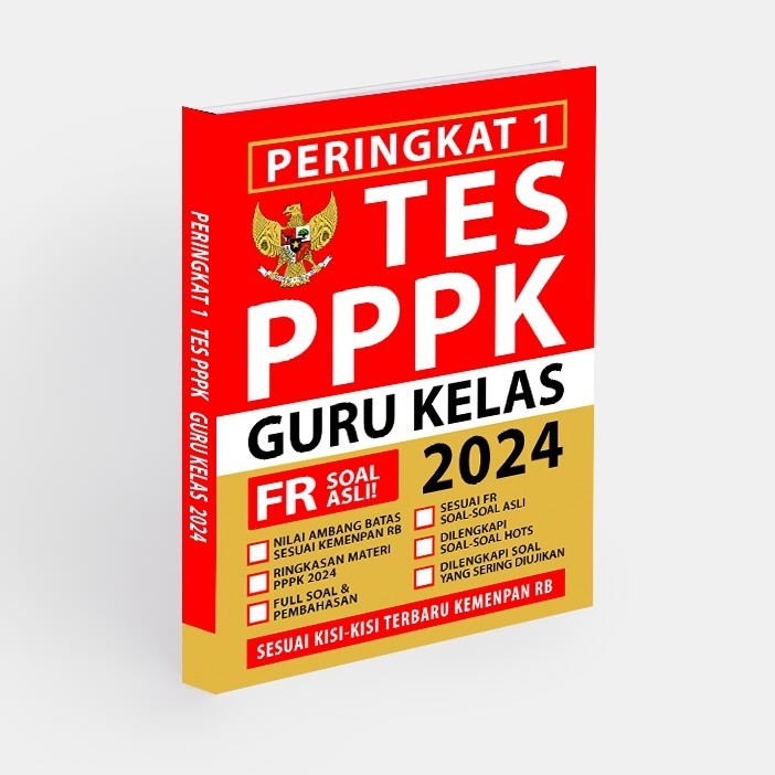 Jual Buku PPPK GURU PGSD 2024 - Peringkat 1 PPPK GURU KELAS 2024 - Buku Original Soal dan ...