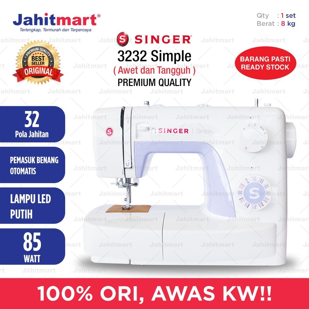 Jual Mesin Jahit Singer 3232 SIMPLE | Shopee Indonesia